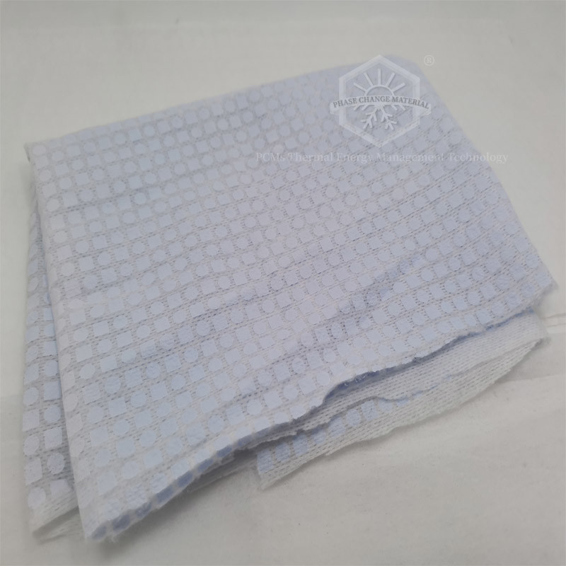 Thermoregulated Non Woven Fabric Microencapsulated Phase Change Material